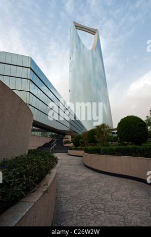 Kingdom Centre in Riyadh is the tallest building in Saudi Arabia Stock ...