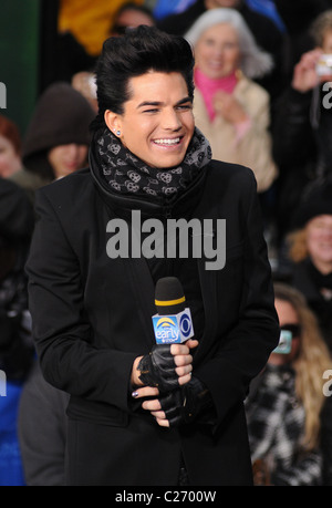 Adam Lambert Appearance on 'CBS Early Show' at the CBS Plaza, NYC New ...