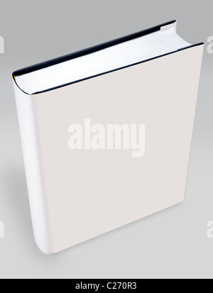 Plain white book with hard cover Stock Photo: 40063768 - Alamy