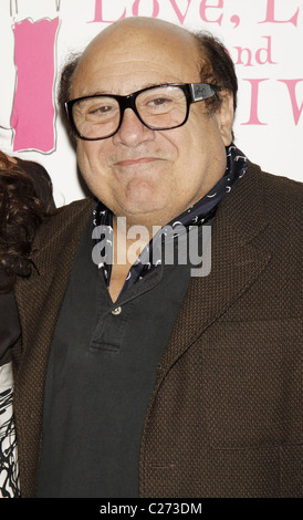 Danny DeVito Celebrating the new cast members of the play 'Love, Loss ...