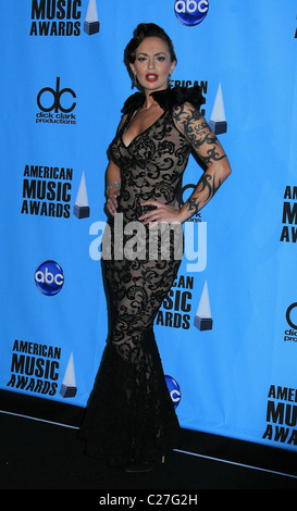 Soshy 2009 American Music Awards - Press Room held at the Nokia Theatre ...