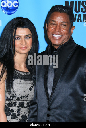 Jermaine Jackson and Halima Rashid 2009 American Music Awards - Press ...