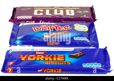 Nestle Drifter Chocolate Bar Stock Photo - Alamy