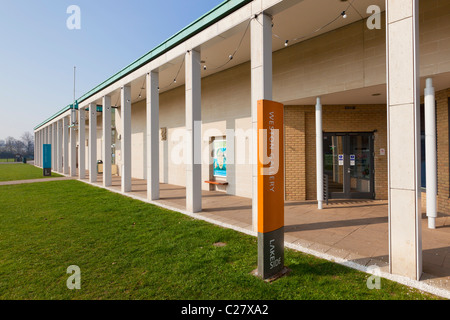 The Lakeside Arts Centre at Nottingham University Park, UK Stock Photo ...