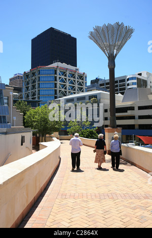 The harbourfront walkway Wellington. North Island New Zealand Stock ...
