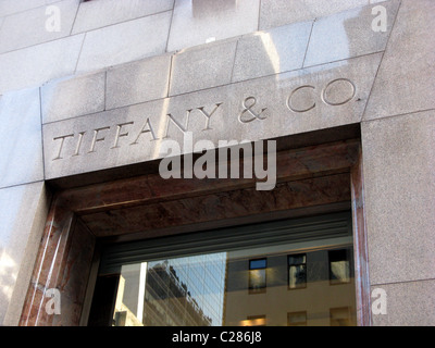 Tiffany & Co sign Stock Photo - Alamy