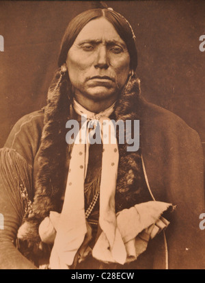Quanah Parker, Comanche Leader Stock Photo - Alamy