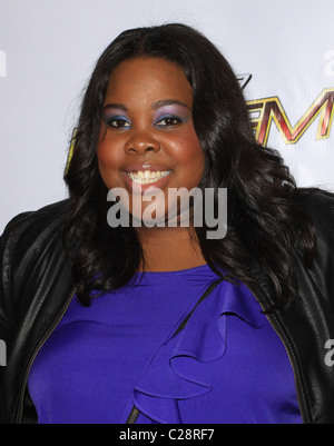 Amber Riley KISS FM's Jingle Ball 2009 at the Nokia LA Live Theatre ...