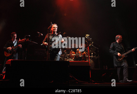 Charles O'Connor, Barry Devlin Horslips performing at the 02 Arena ...