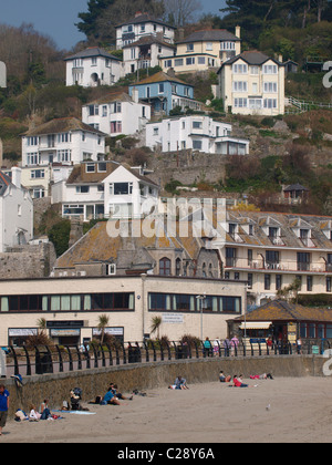 LOOE BEACH. CORNWALL. UK Stock Photo - Alamy