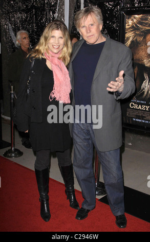 Gary Busey and pregnant Girlfriend Stephanie arrive for the LA premier ...