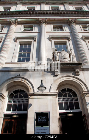 King's College London, Strand Campus building, London, UK Stock Photo ...