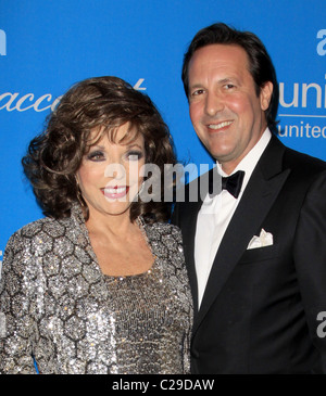 Joan Collins UNICEF Ball Honoring Jerry Weintraub held at The Beverly ...