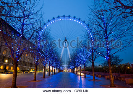 London In Winter Stock Photo - Alamy