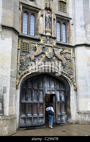 Coat of Arms Jesus College entrance gate University of Cambridge City ...