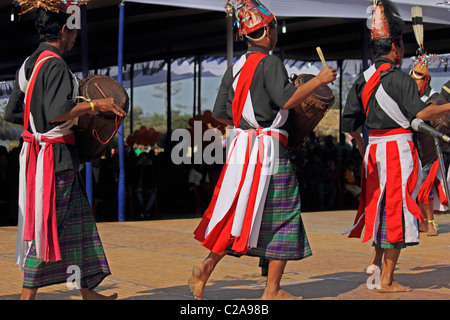 Tangsa, Lungchang Tribes performing dance at Namdapha Eco Cultural ...