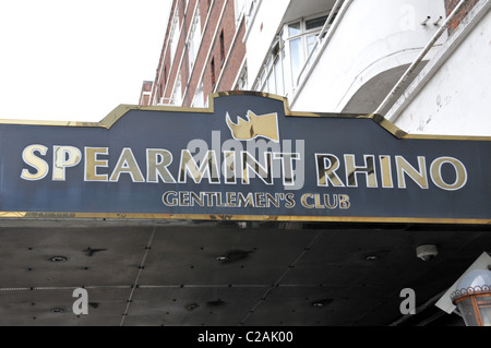 The Spearmint Rhino Gentlemen's strip club is seen, Wednesday, Jan. 26 ...