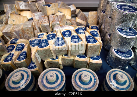 Cornish Blue cheese, London Stock Photo - Alamy