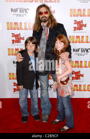 Rob Zombie, Skyler Gisondo and Jenny Gregg Stewart 'Halloween' premiere ...