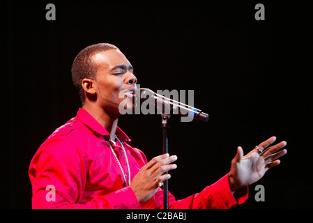 American singer Mario (Mario Dewar Barrett ) visits the M.L. Wilson ...