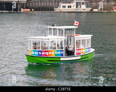 Aquabus ferry Fraser River Vancouver Canada Stock Photo - Alamy