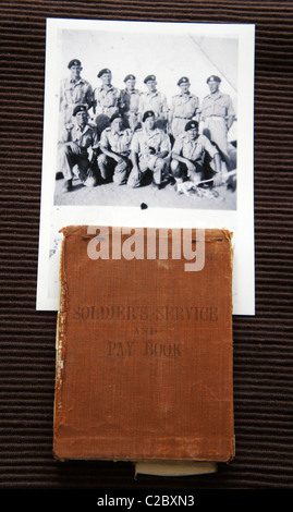 Soldiers Service and Pay book WW2 Stock Photo - Alamy