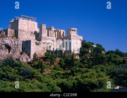Temple of Nike Apteros at Athens Stock Photo: 24000808 - Alamy