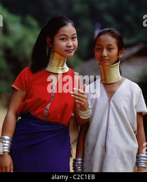 Padong Hill Tribe North Thailand Stock Photo - Alamy