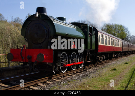 Austerity class 0-6-0 saddle tank steam locomotive Holman F. Stephens ...