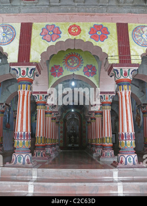 Interior of Lord Shiva temple at Old Mahabaleshwara, Satara ...
