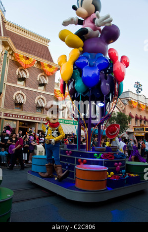 Dance Show at Disneyland Amusement Park in California USA Stock Photo ...