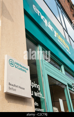hmrc enquiry office Belfast Northern Ireland UK Stock Photo - Alamy