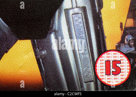 15 rating classification rated fifteen on VHS video cassette tape ...