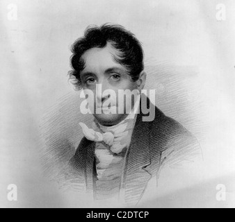 engraving of 19th century politician James Rood Doolittle Stock Photo ...