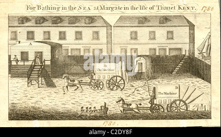 Bathing Machines Margate Stock Photo - Alamy