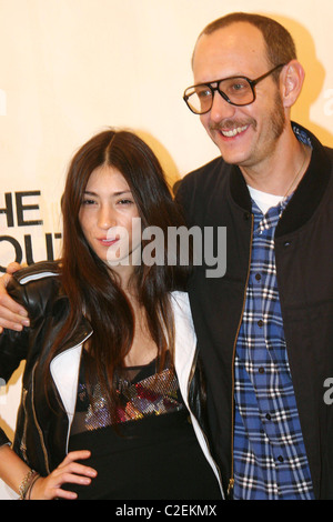 Terry Richardson and girlfriend Jen Brill 2007 RxArt Ball held at ...