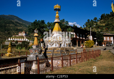 Rangjung Trashigang Bhutan Stock Photo - Alamy
