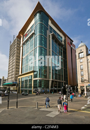 Cineworld cinema in Renfrew Street Glasgow Scotland with Premier Inn ...