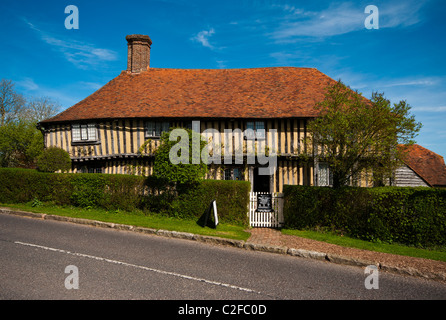Exterior view of Smallhythe Place, the home of actor Ellen Terry from ...