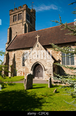All Saints church at Biddenden, Kent UK Stock Photo - Alamy