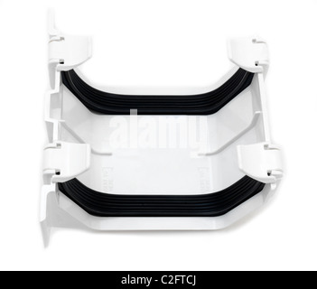 Squareline Gutter Jointing Bracket Stock Photo - Alamy