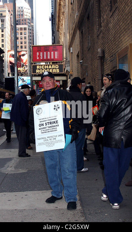 Striking Stagehands Broadway's 'Stagehands Local One' on strike in the ...