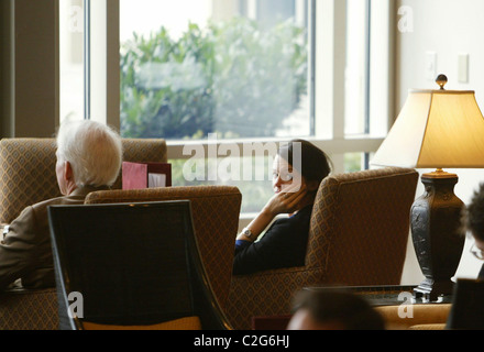Steve Martin and his wife Anne Stringfield take a swim in the sea on ...