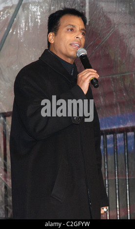 Grammy-winning singer Jon Secada rehearses with Shades of Pink for the ...