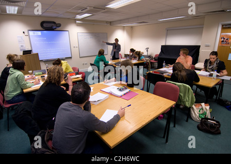 Lecturer at university Stock Photo - Alamy