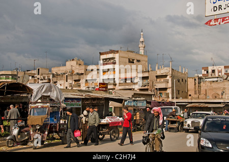 Hama Syria Bazaar Souq market shop old city town Stock Photo - Alamy