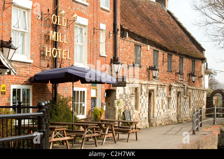 The Old Mill at West Harnham Salisbury Wiltshire England UK Stock Photo ...
