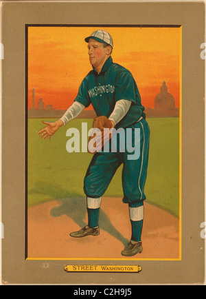 Gabby Street, Washington Nationals, baseball card portrait Stock Photo ...
