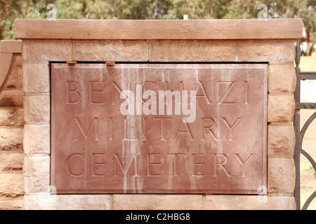 Benghazi War Cemetery, Libya Stock Photo - Alamy