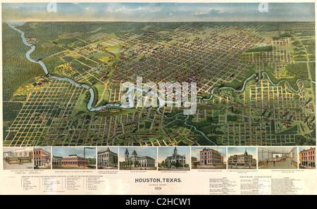 Houston, Texas ... 1891 Stock Photo - Alamy